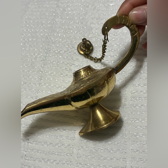 Art | Vintage Gold Genie Lamp | Poshmark